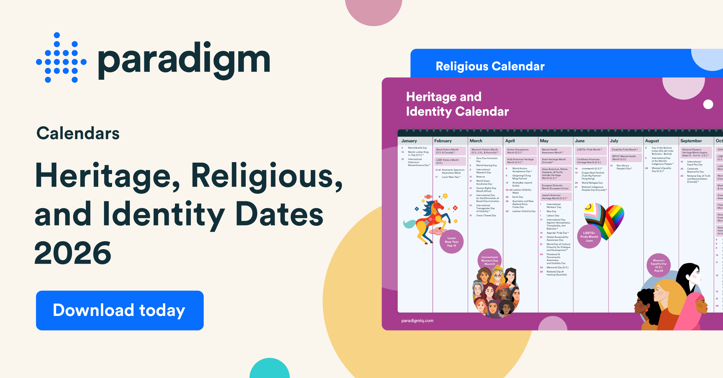 2026 Inclusion Calendar Download